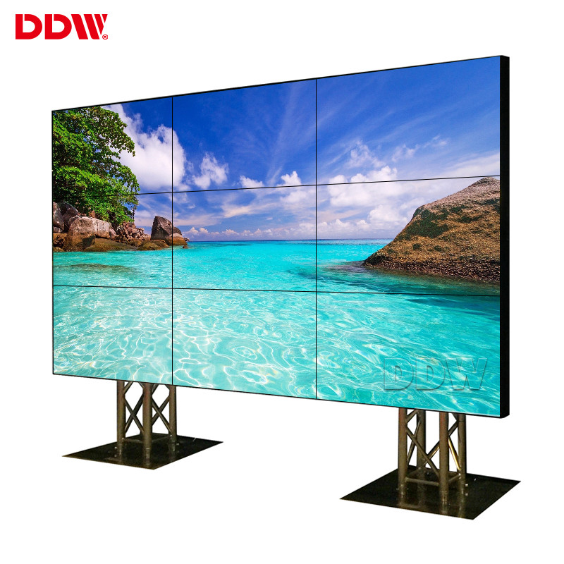 5.3mm Seamless LCD Display , 500 Nits LED Backlit Multiple TV Video Wall