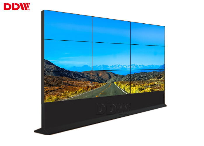 Floor Standing Commercial Video Wall Dispaly Support Matrix Joint Control